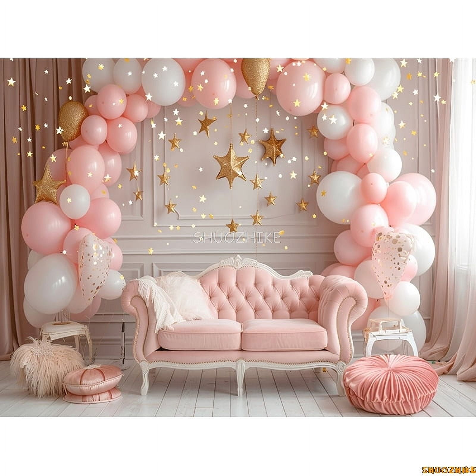 Baby Room Happy Birthday Photography Backdrops Props Newborn Party ...
