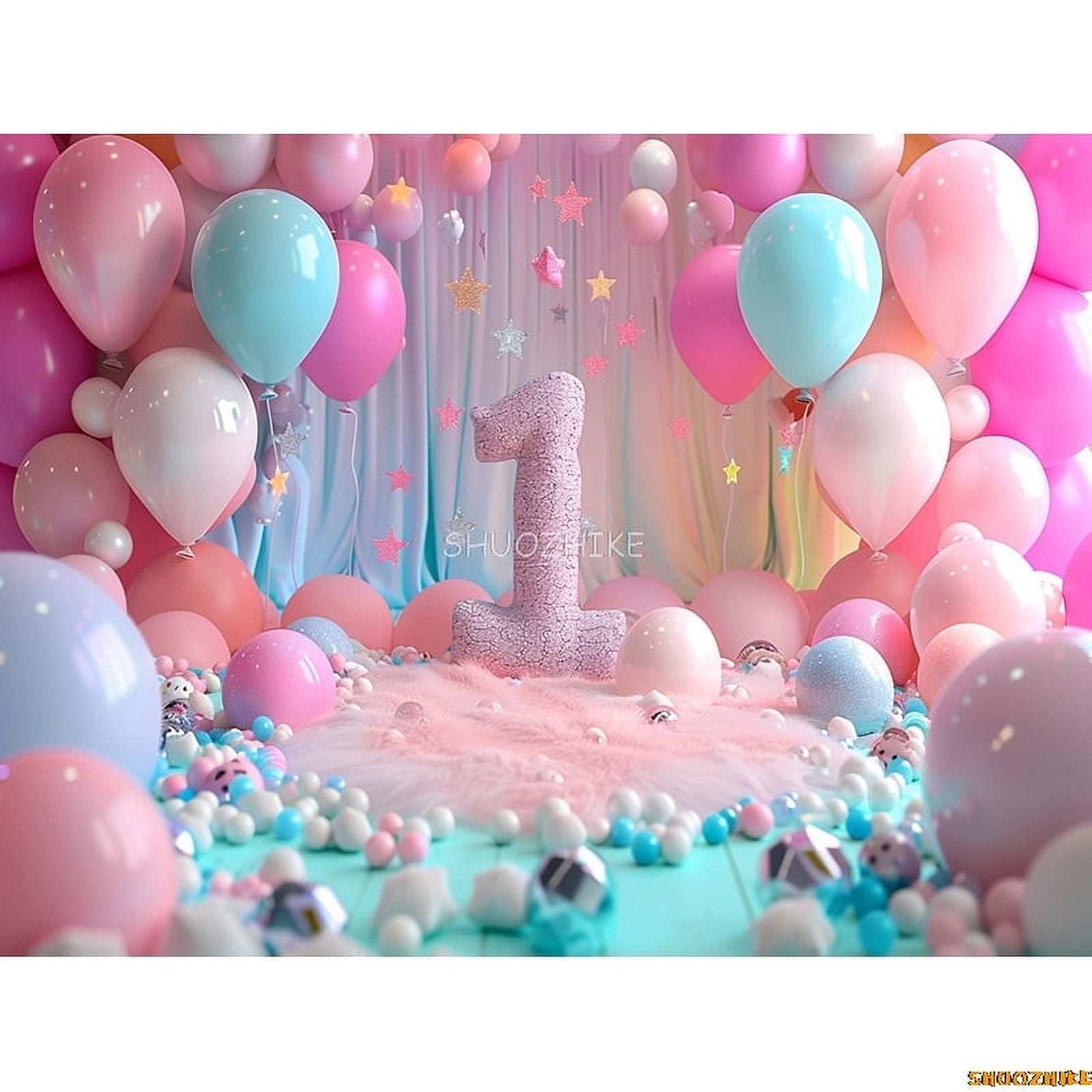 Baby Room Happy Birthday Photography Backdrops Props Newborn Party ...