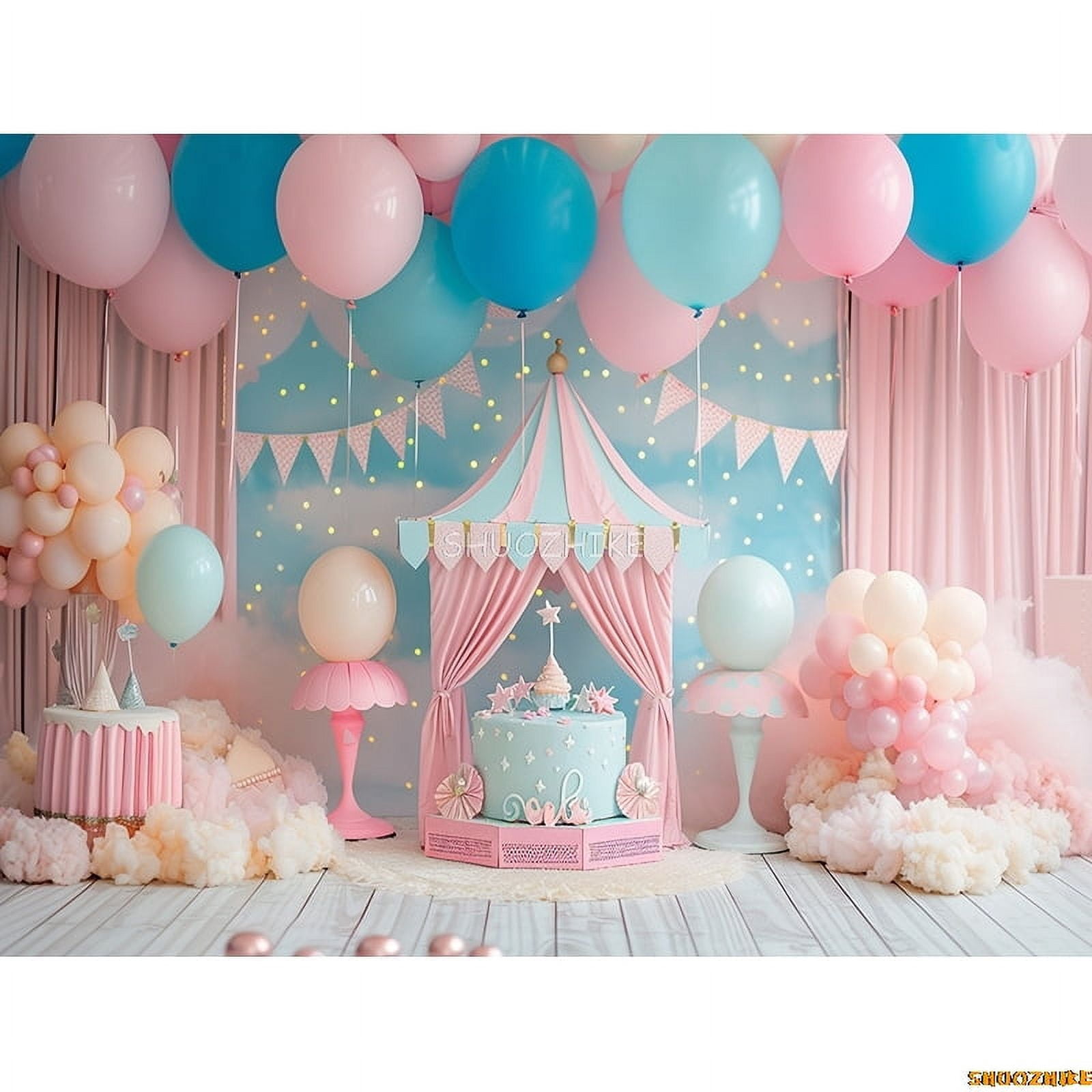 Baby Room Happy Birthday Photography Backdrops Props Newborn Party ...
