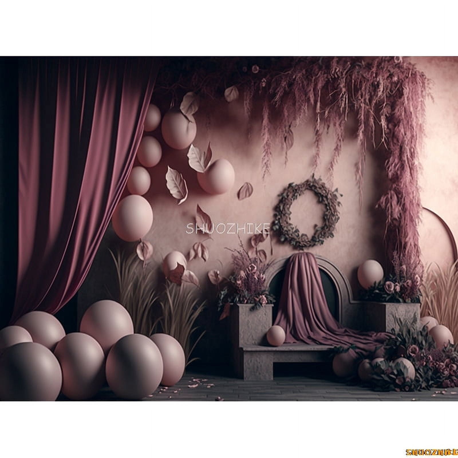Baby Room Happy Birthday Photography Backdrops Props Newborn Party ...