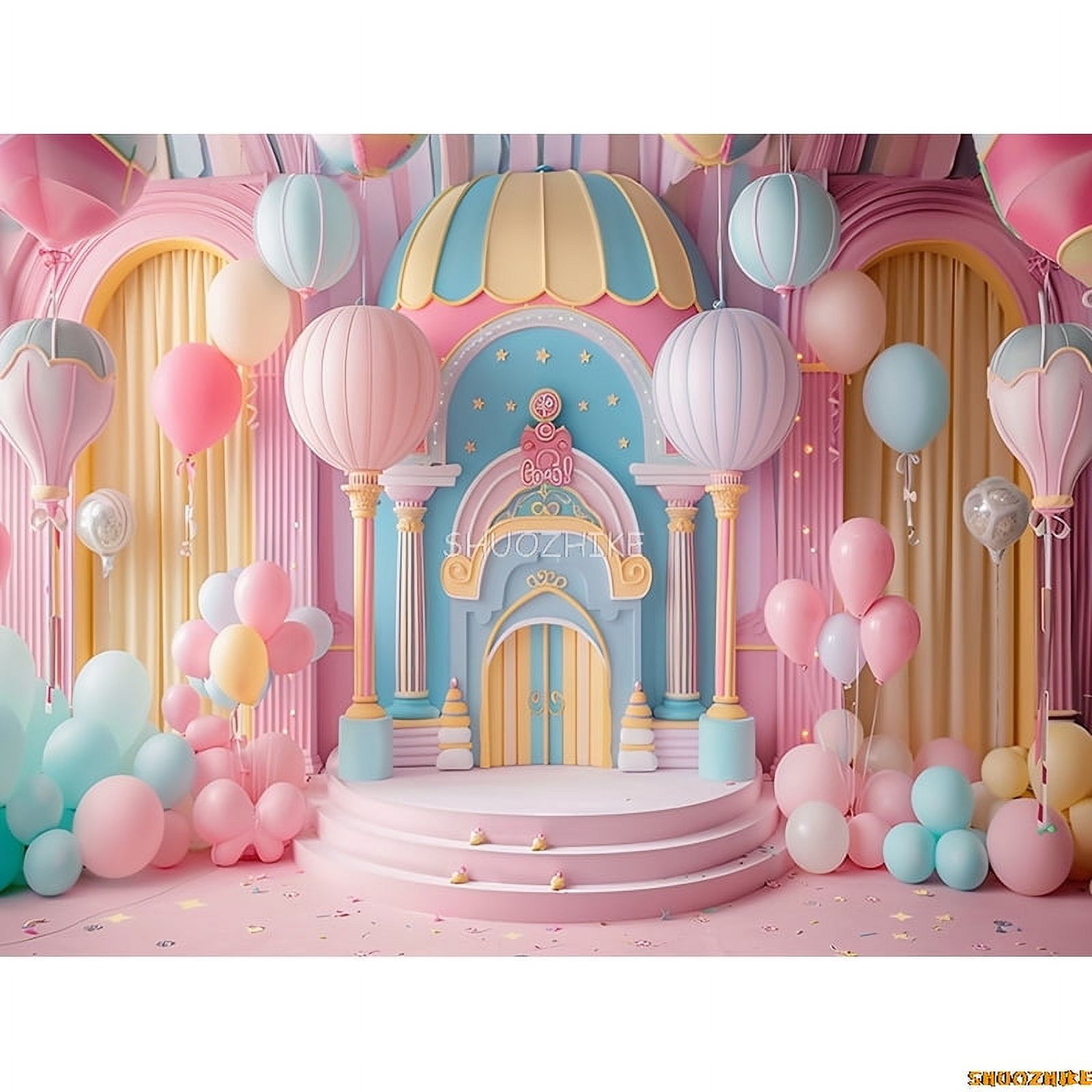 Baby Room Happy Birthday Photography Backdrops Props Newborn Party ...