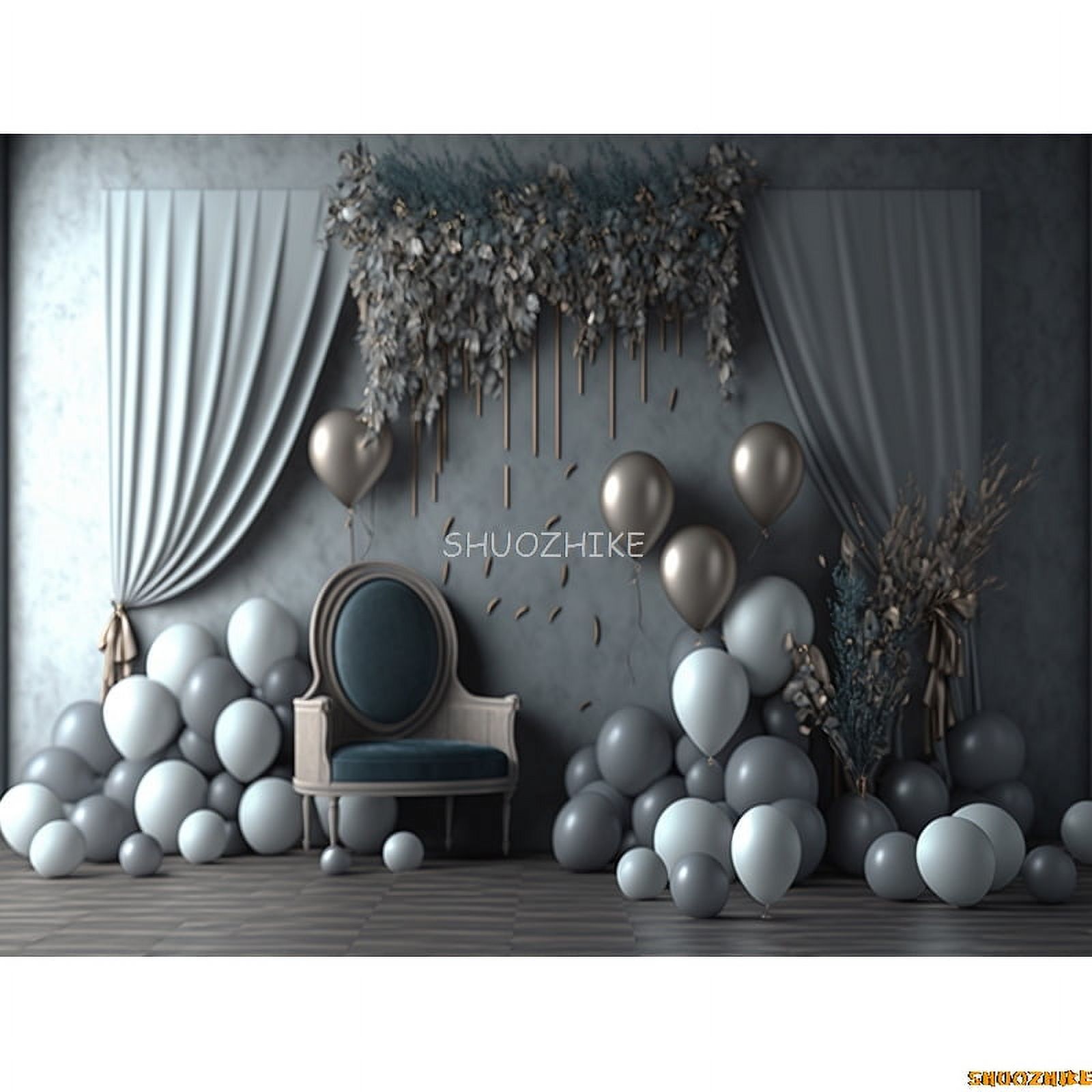 Baby Room Happy Birthday Photography Backdrops Props Newborn Party ...