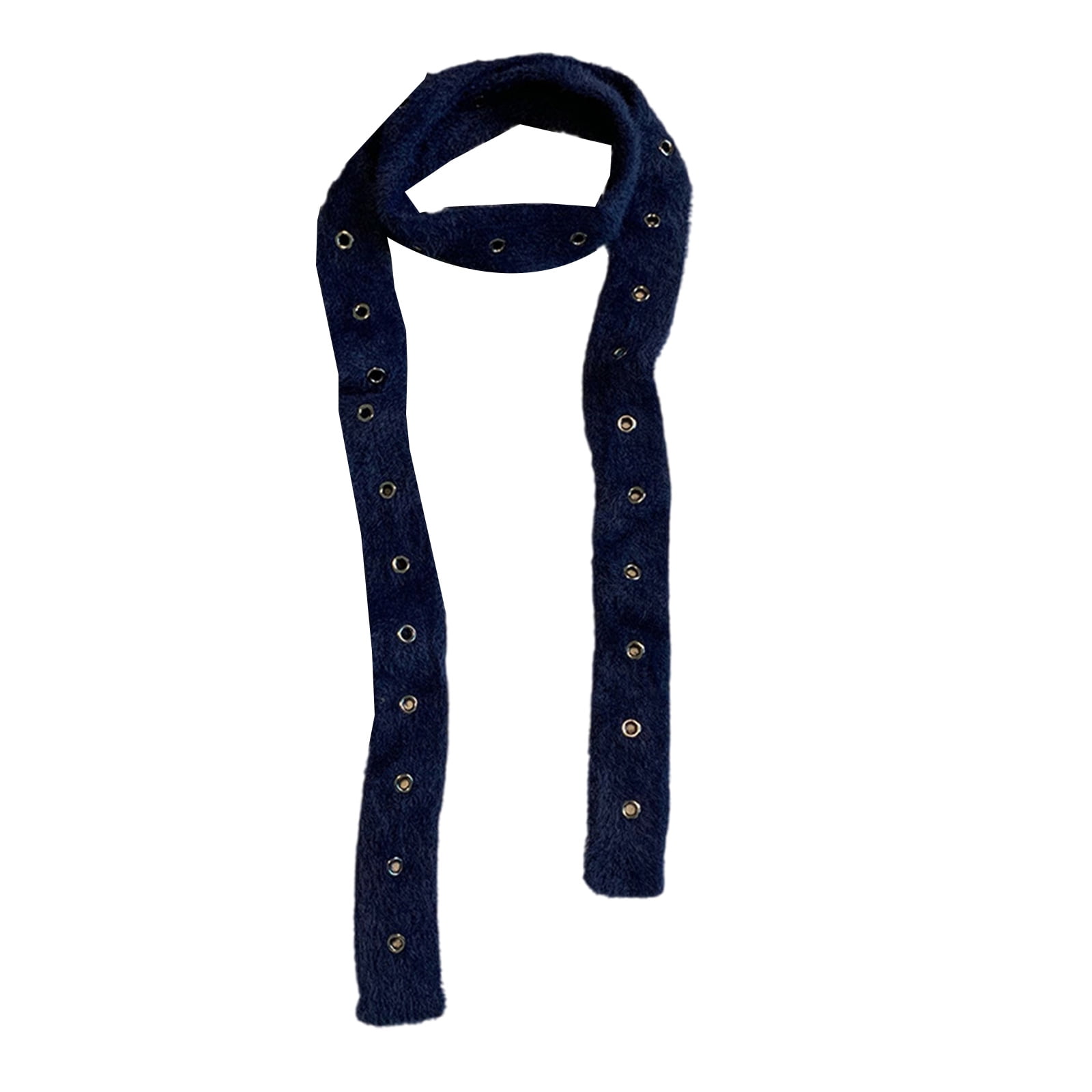 Baby Safe Plush Scarf Hollows Long Stripe Winter Wrap Soft Acrylic ...