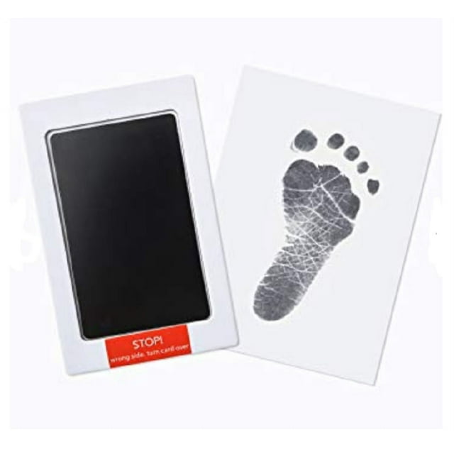 Safe Baby Print Ink Pad, Non-toxic Inkless Handprint & Footprint Kit ...