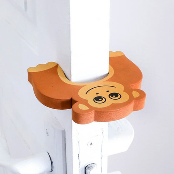 Baby Safety Door Stopper, Cartoon Foam Finger Pinch Guard for Doors and ...