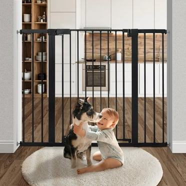 Regalo Superwide Plastic Gate & Play Yard with Door, Brown - Walmart.com