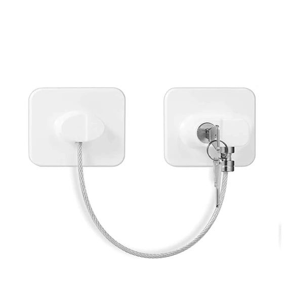 Baby Safety Refrigerator Lock with Key/Code System, Multi-Purpose ...