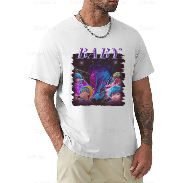 Baby Saja K-Pop Demon Hunters Korean Drama Inspired Music Fan Unisex T ...