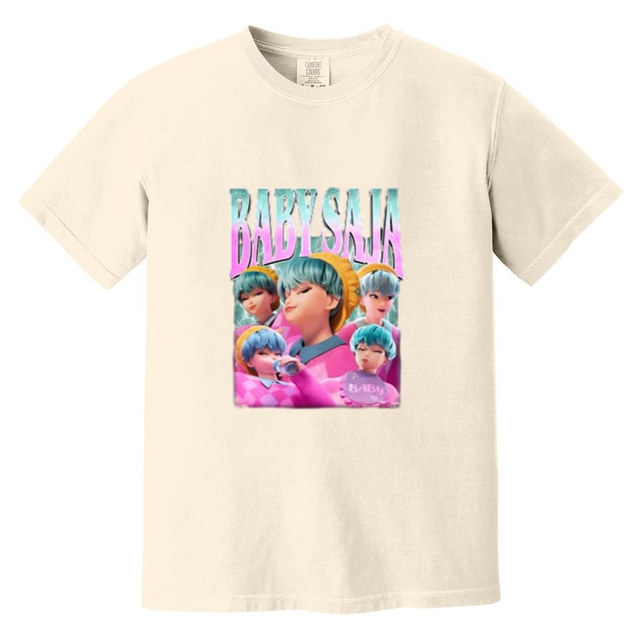 Baby Saja K-Pop Demon Hunters Korean Music Merch Comfort Color T-Shirt ...