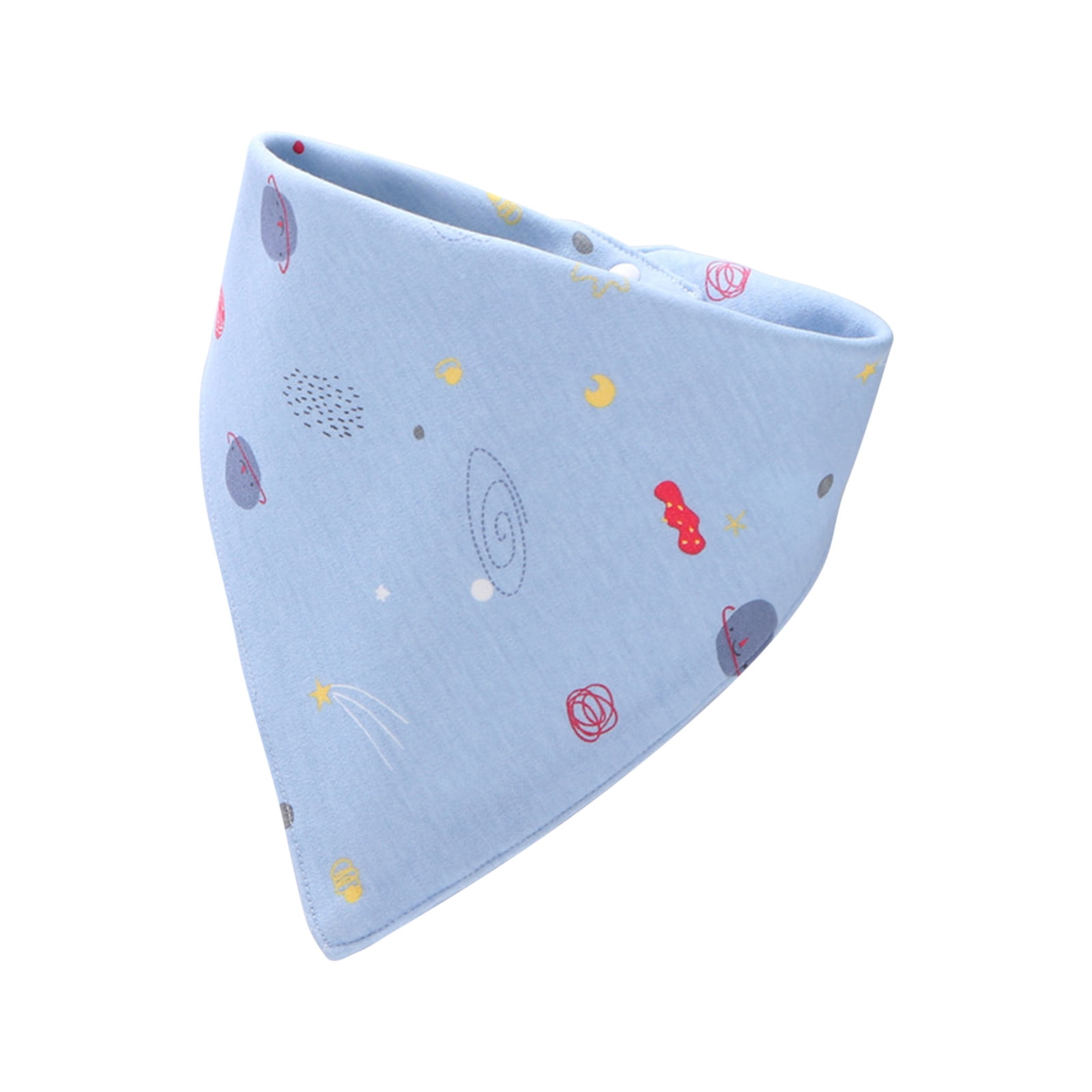 Baby Saliva Towel Combed Cotton Cartoon Printing Towel Double-layer ...