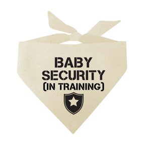 Baby Security With Badge Triangle Dog Bandana - Walmart.com