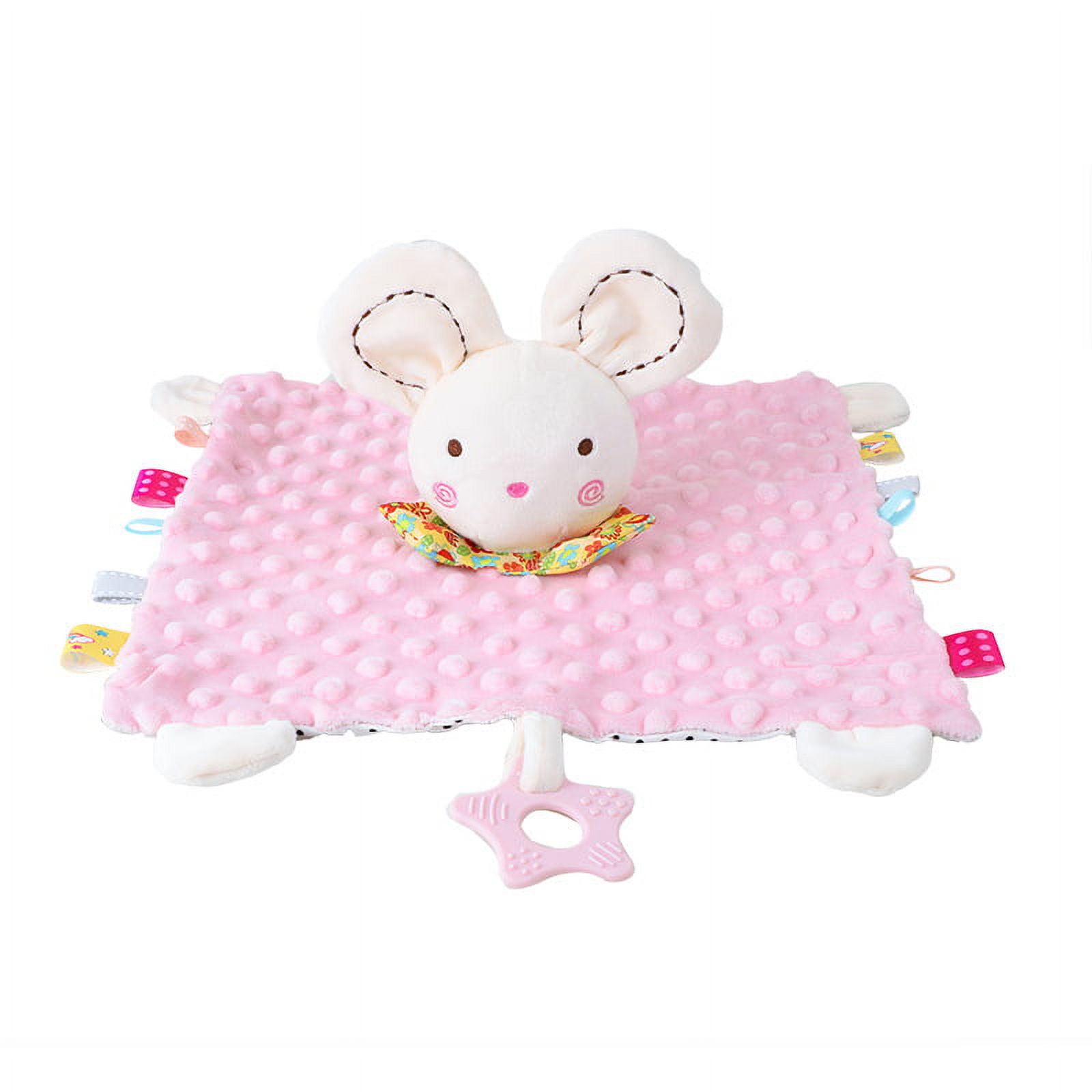 Baby Security Tag, Cute Stuffed Animal Blanket Comforter Appease Towel ...