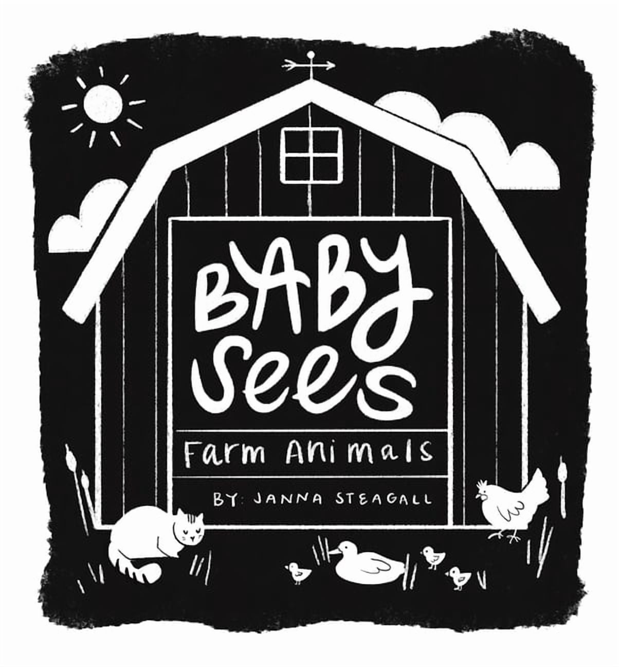 Baby Sees Baby Sees Farm Animals: A High-Contrast Board Book for Babies ...