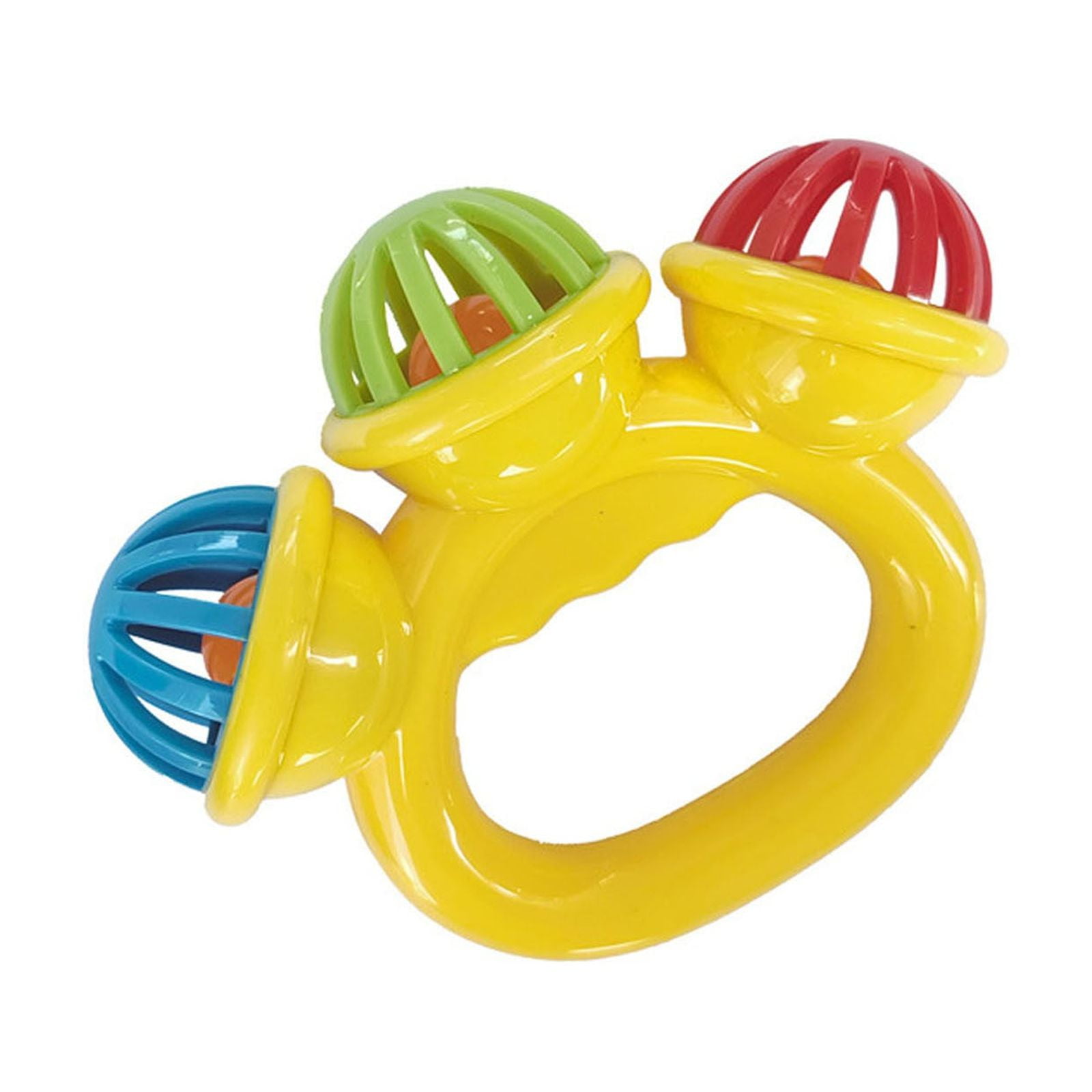 Baby Sensory Ball Toy 0-12 Months - Soft Silicone Rattle with Finger ...