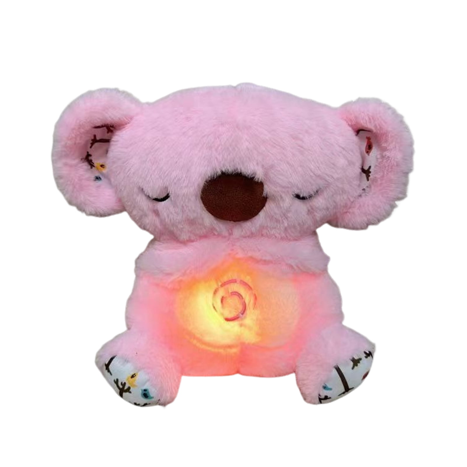 Baby Sensory Breathing Plush Toys - Dog, Koala, Elephant with Lights ...