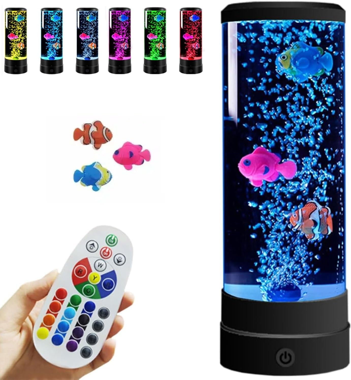 Baby Sensory Fish Lamp, Sensory Fish Tank Lamp, Sensory Fish Bubble ...