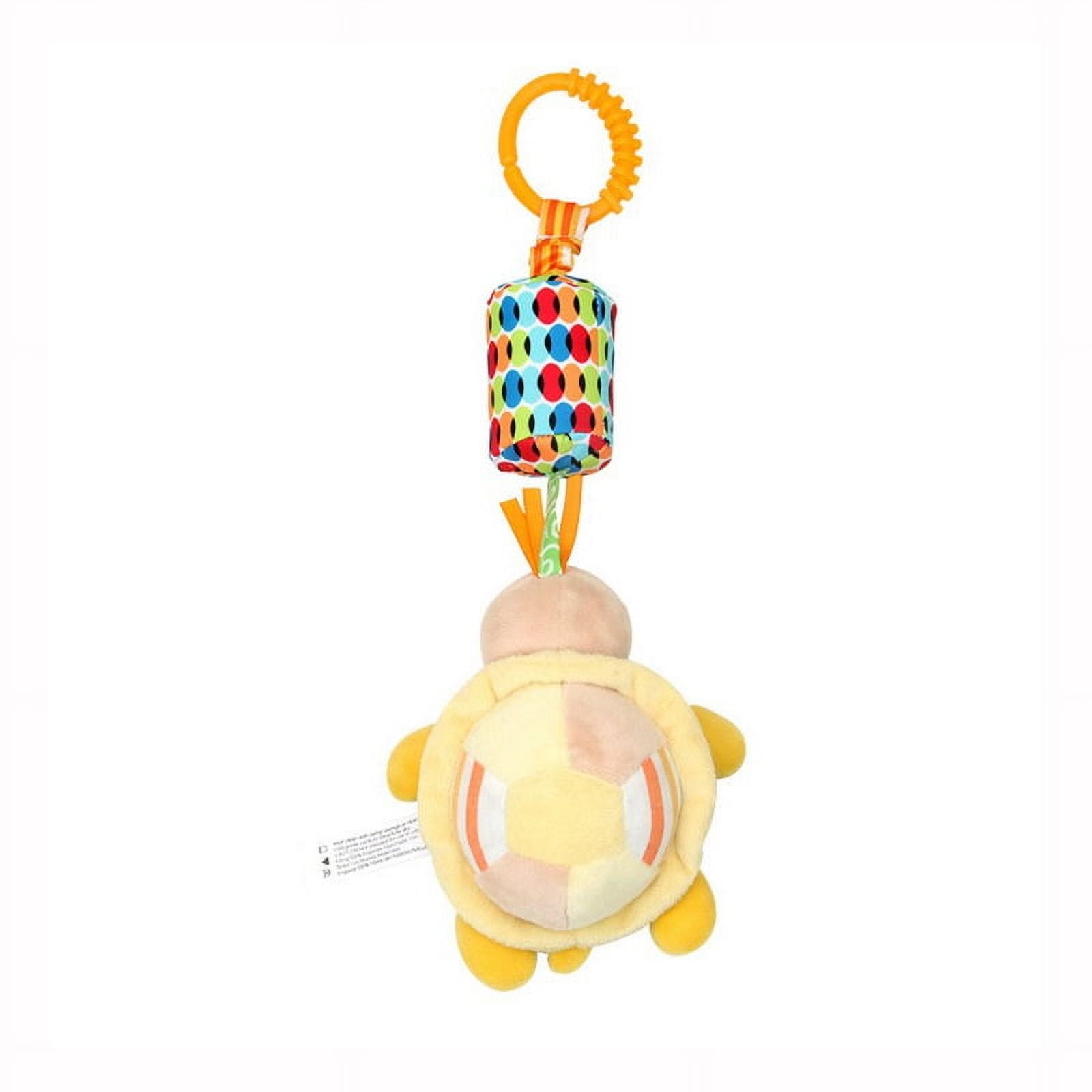 Baby Sensory Hanging Rattles Soft Learning Toy Plush Animals Stroller ...