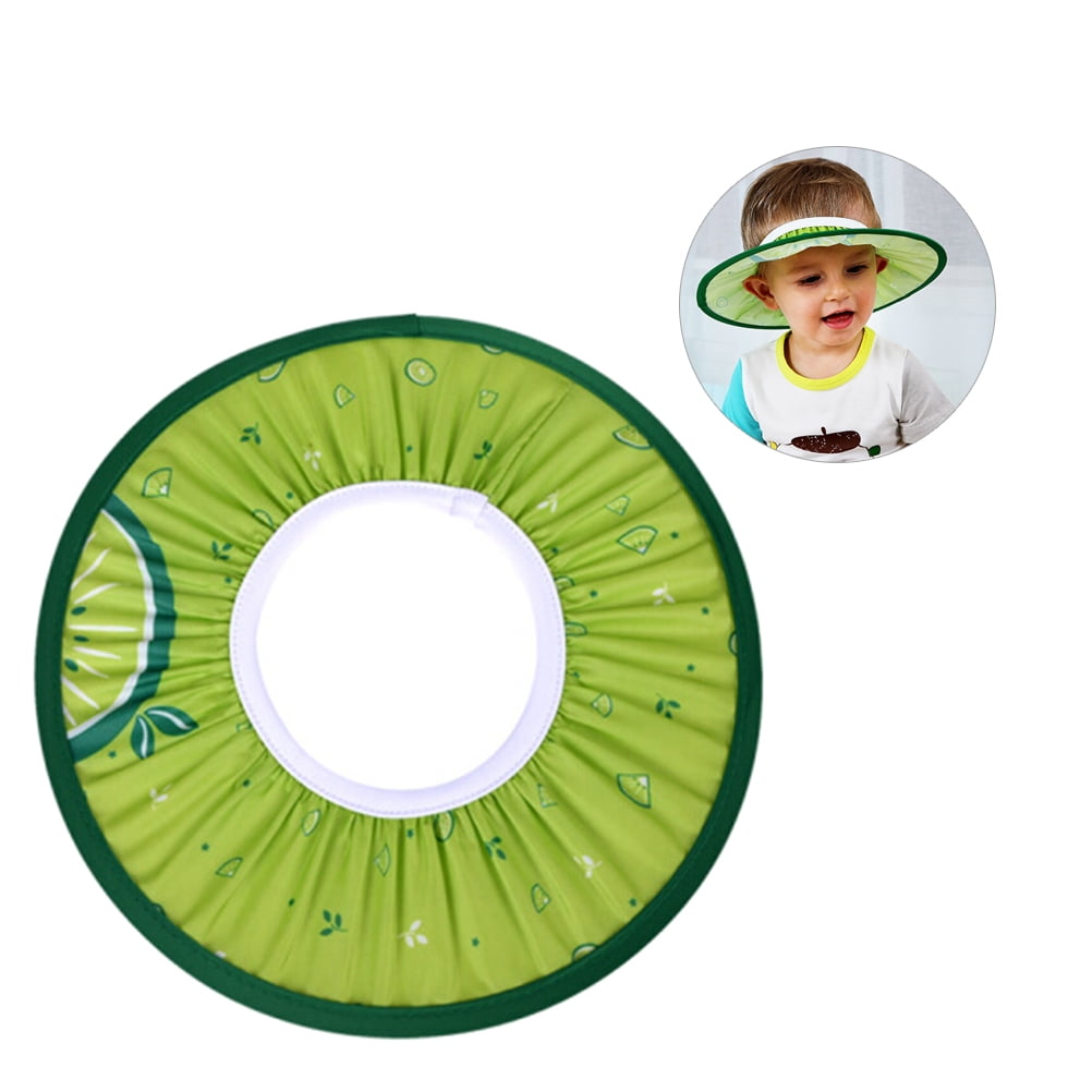 Baby Shampoo Shower Visor Shield Safe Adjustable Bathing Ear Protect ...