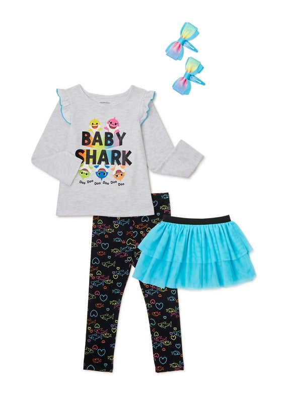 Baby Shark Clothing in Kids Clothing Character Shop - Walmart.com