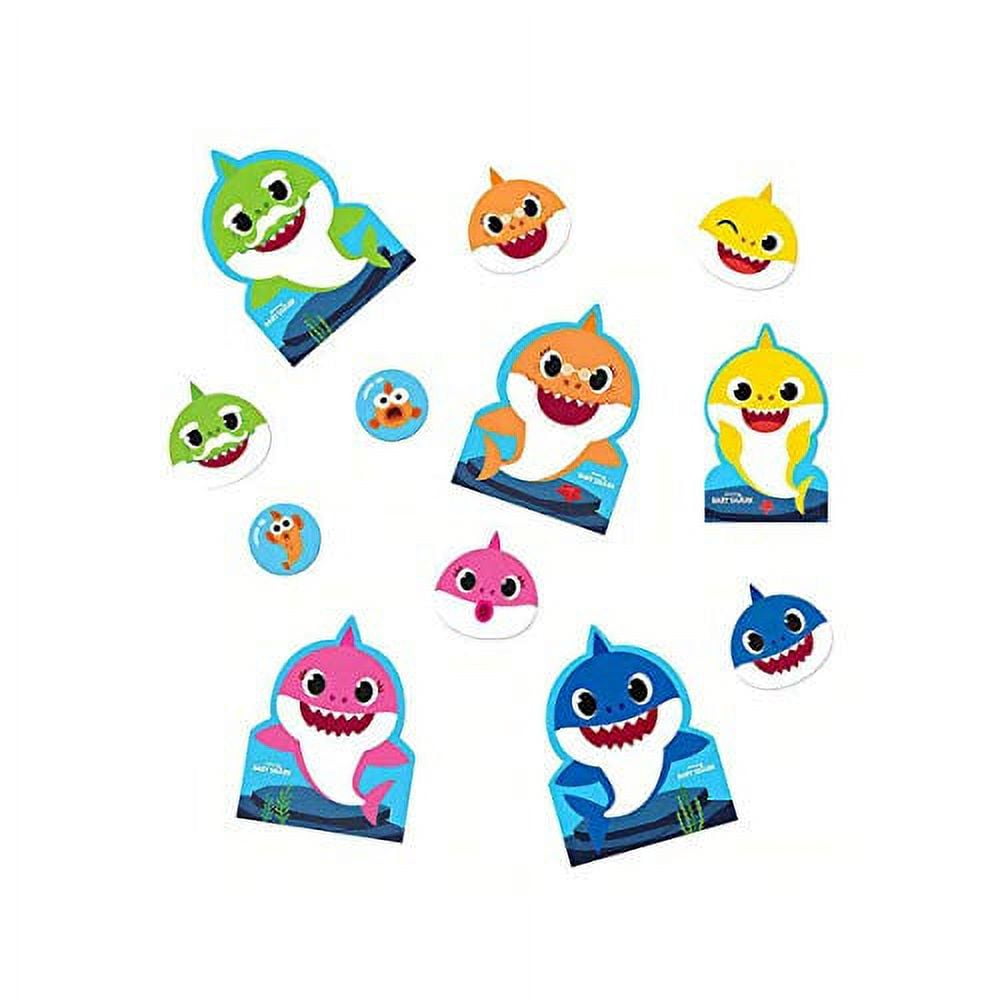 Baby Shark Birthday Cutouts 12 Pieces Decorations - Walmart.com
