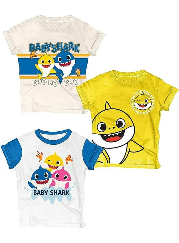 Baby Shark Clothing in Kids Clothing Character Shop - Walmart.com