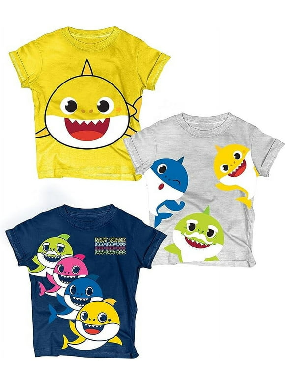 Baby Shark Clothing in Kids Clothing Character Shop - Walmart.com