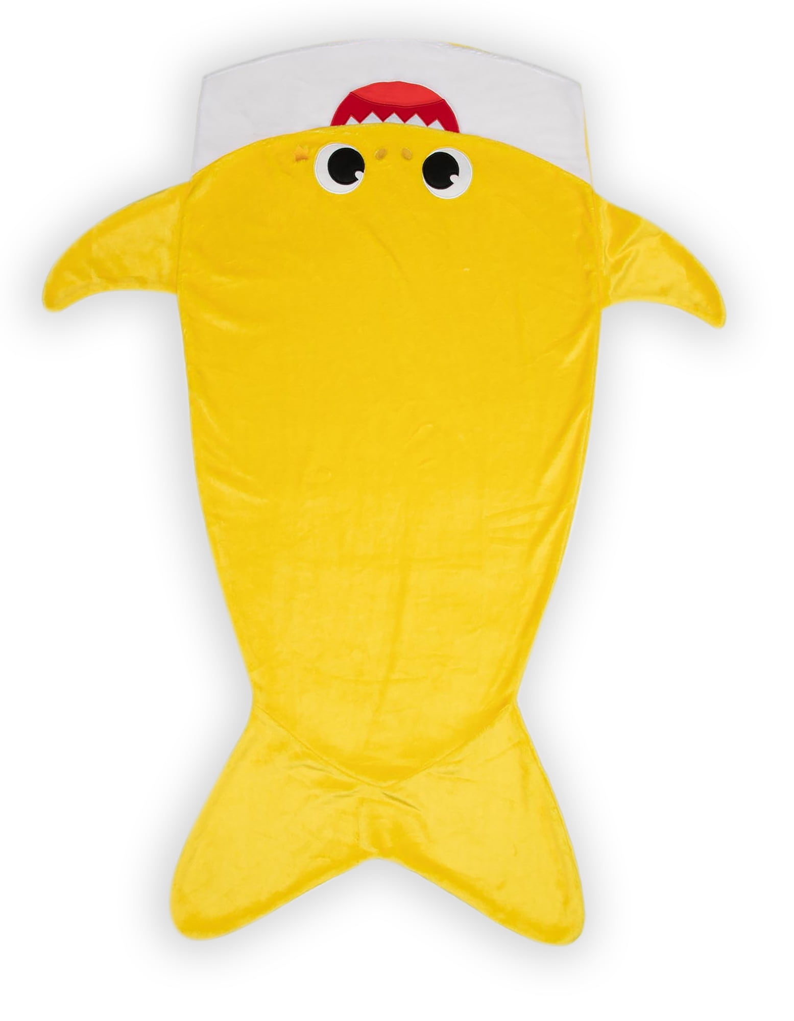 Baby Shark Cuddle Up Slumber Bag, Kids Yellow Slumber Bag & Nap Mat ...