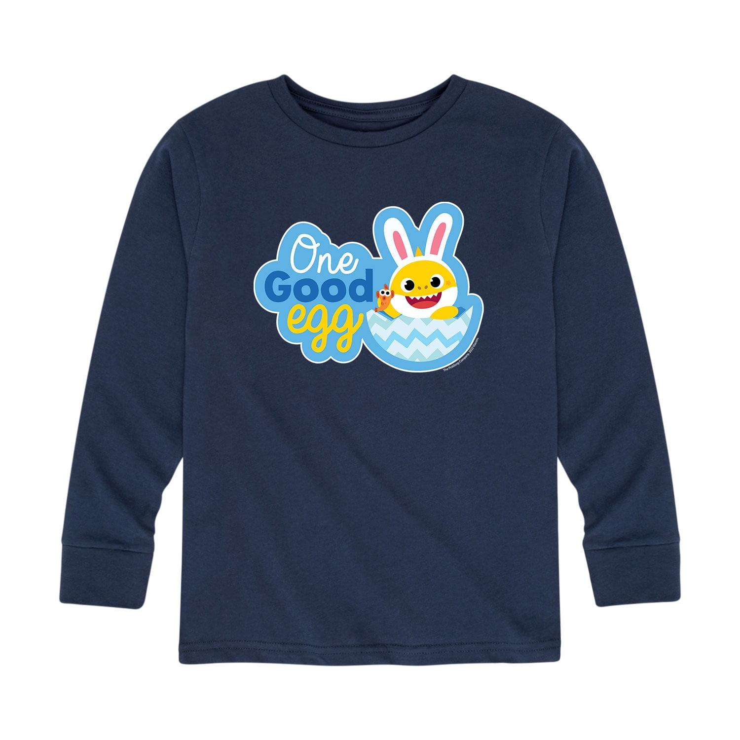 Baby Shark - Easter Sharks - Toddler And Youth Long Sleeve Graphic T ...