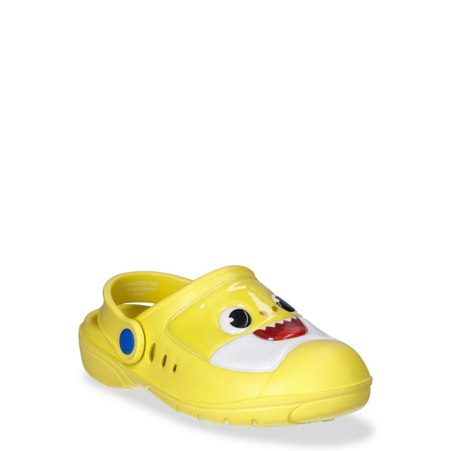 Baby Shark Little Boys Clog, Sizes 5/6-11/12 - Walmart.com