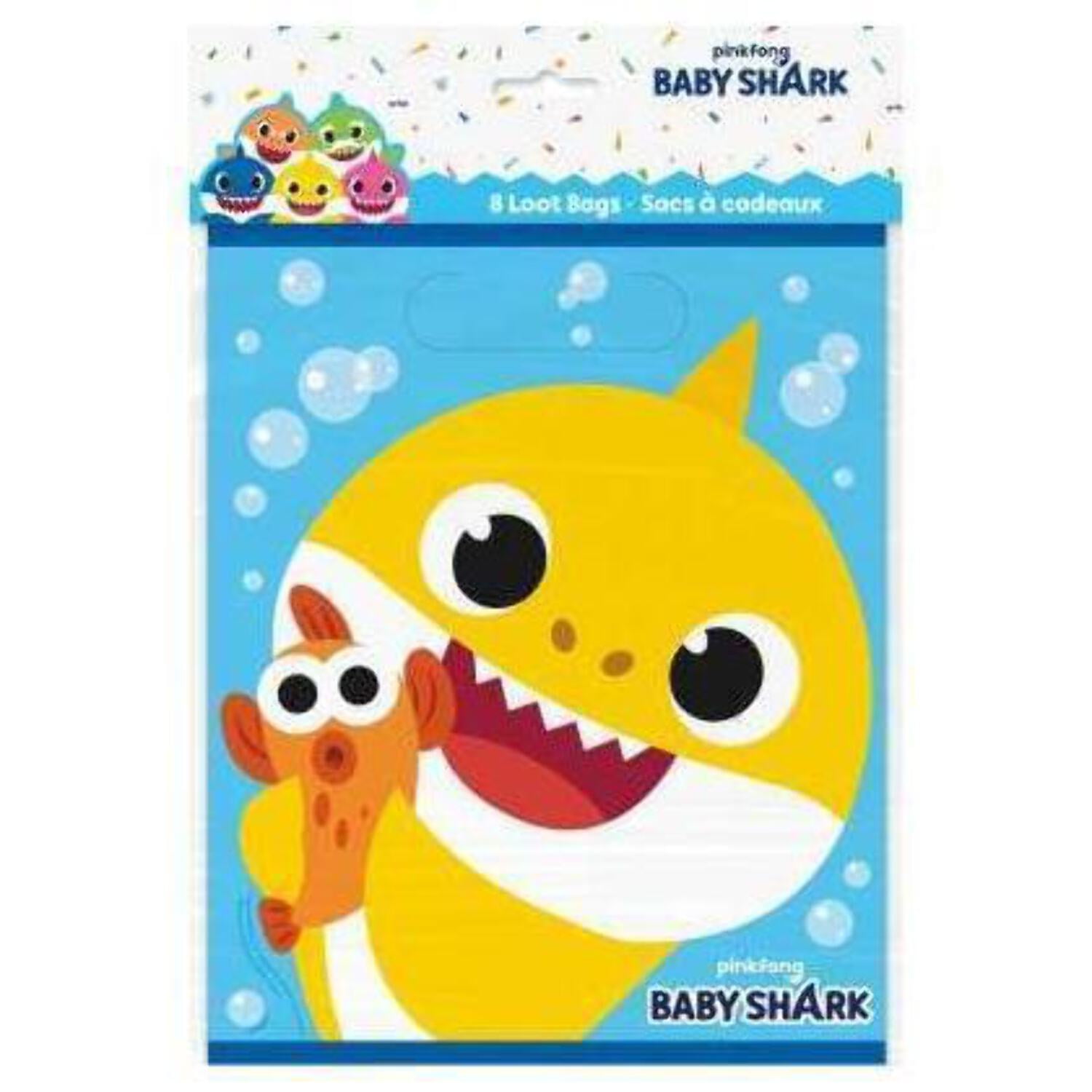 Baby Shark - Loot Bag (8ct) - Walmart.com