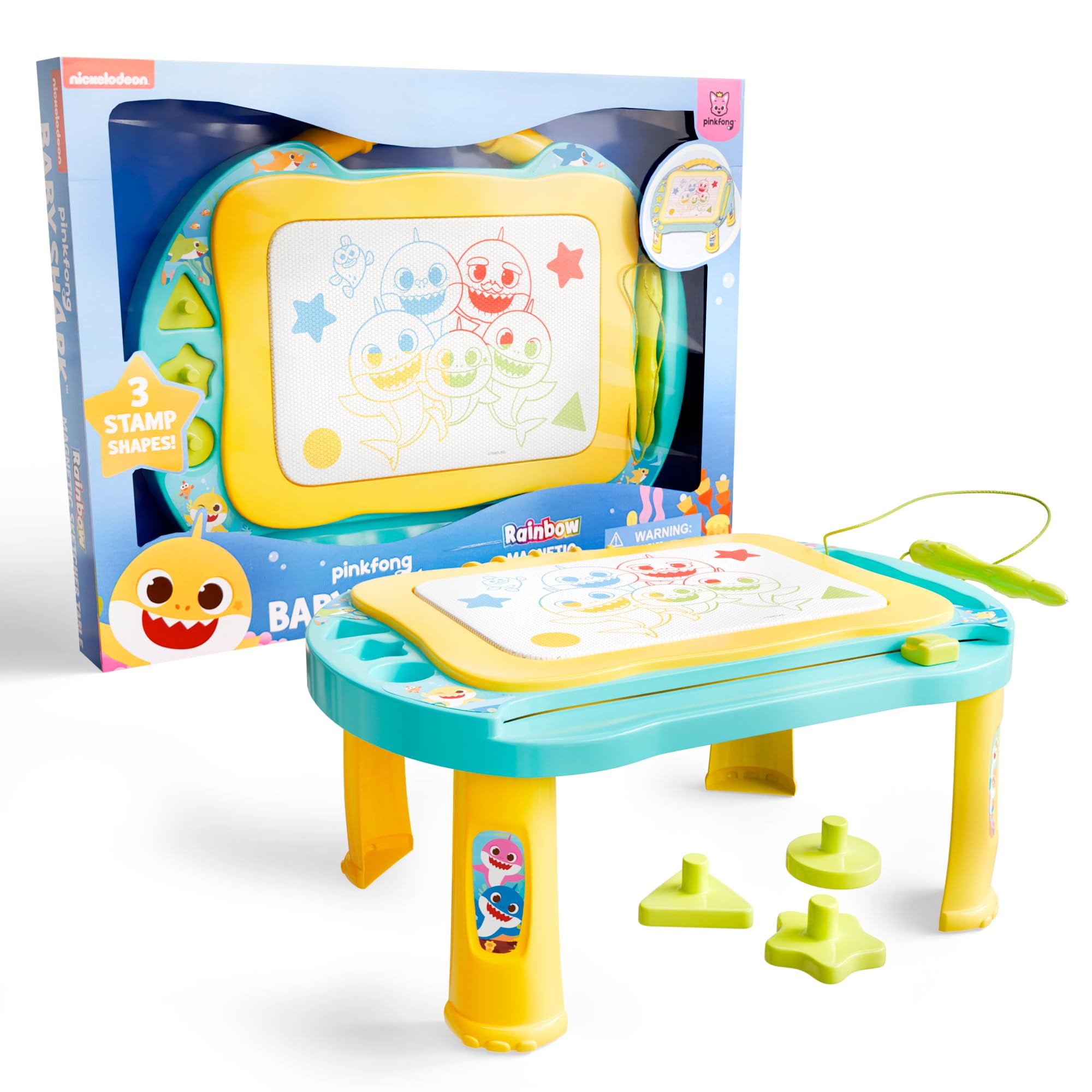 Baby Shark Magnetic Drawing Board - Creative Fun For Kids - Easy ...