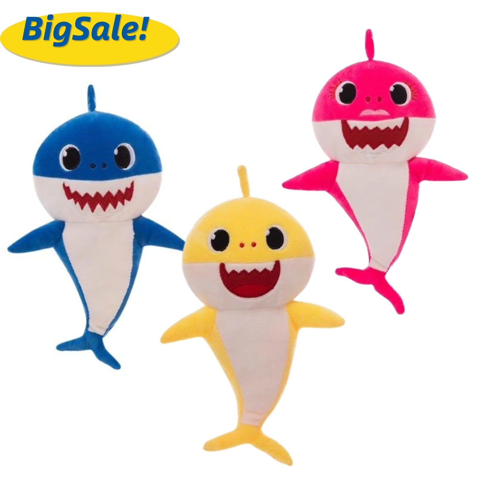 Baby Shark Plush Baby Shark Plush Toys, Cute Stuffed Animal Shark ...