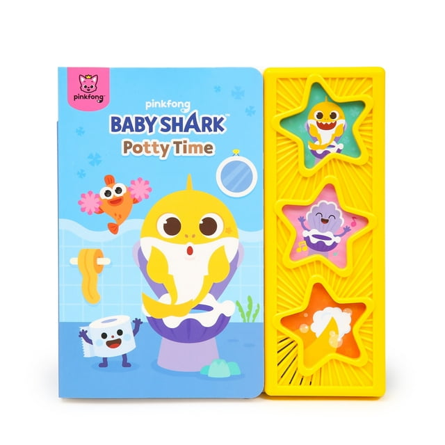 Baby Shark Potty Time Sound Book - Preschool Learning Tool - Walmart ...