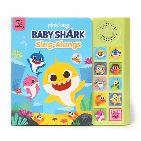 Baby Shark Sing-Alongs Sound Book Hardcover with 9 Songs Interactive ...