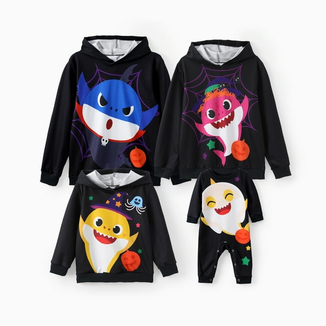 Baby Shark Toddler Boys Girls Sweatshirts Halloween Gifts Pumpkin ...