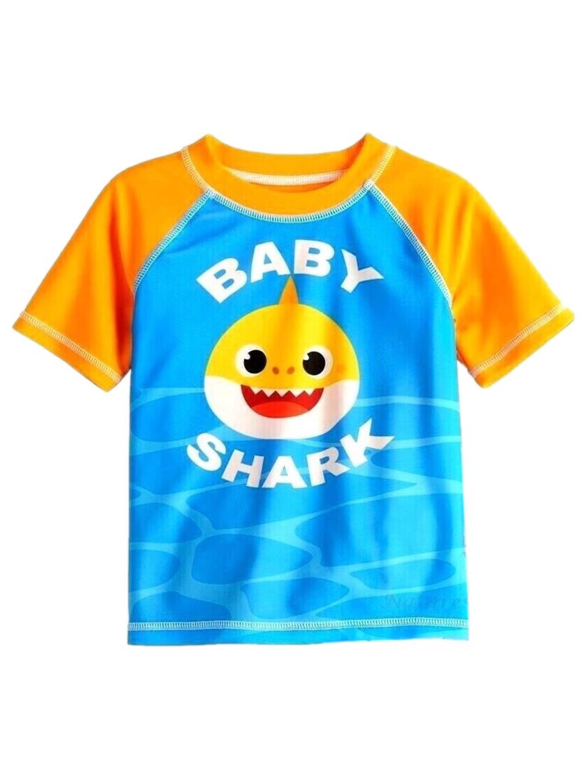 Baby Shark Toddler Boys' Rash Guard, Sizes 2T-4T - Walmart.com