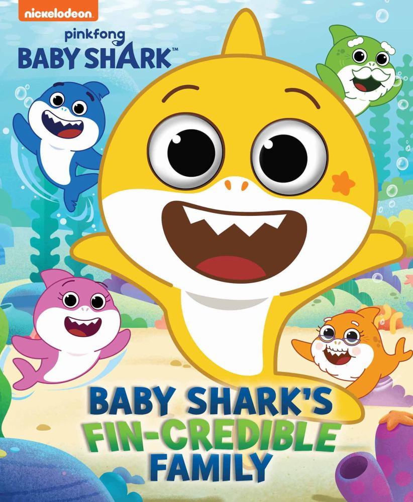 Baby Shark's Big Show: Baby Shark's Fin-Credible Family (Board Book) - Walmart.com