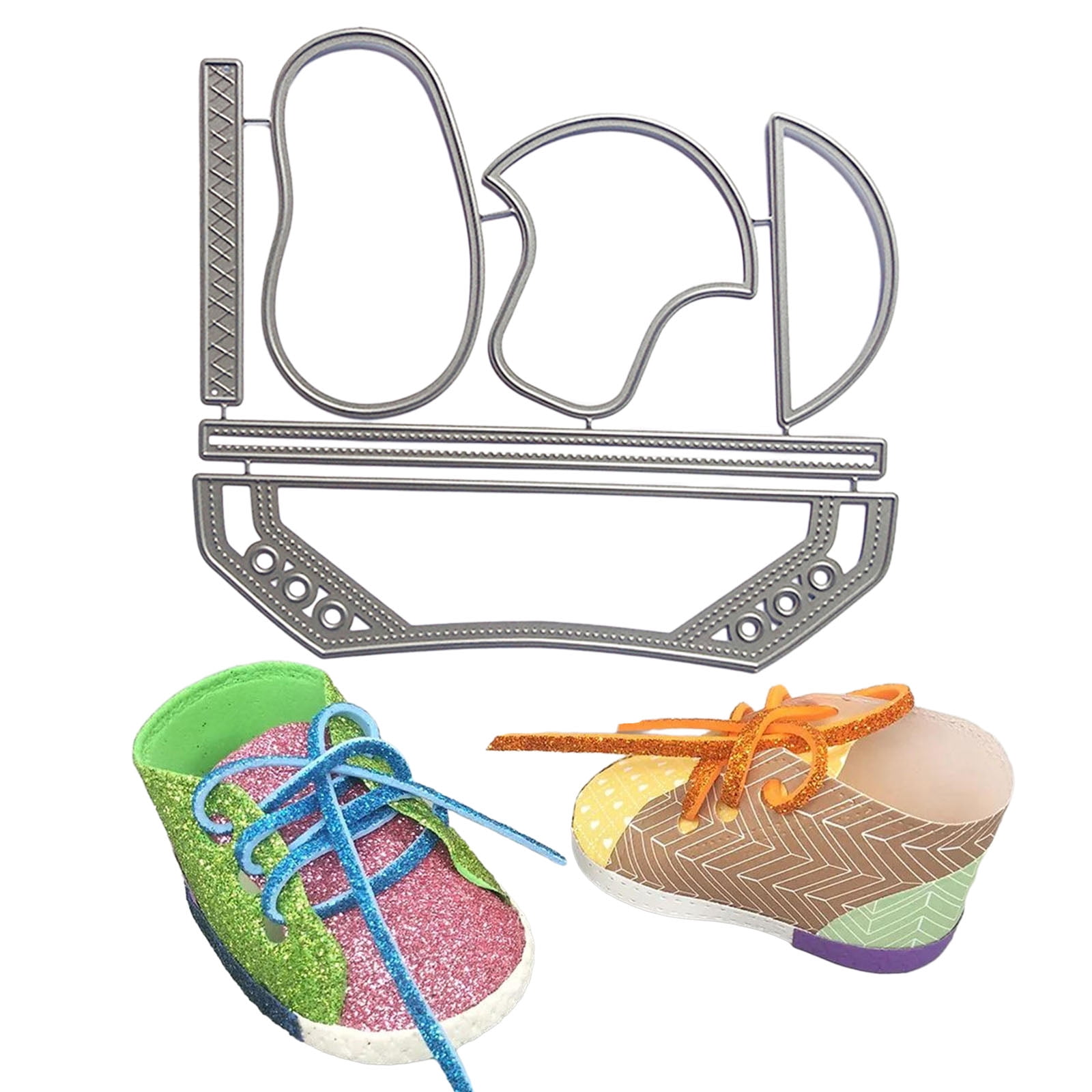 Baby Shoe Shape Cutting Dies Carbon Steel Die Cut Stencil Decorative ...