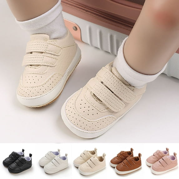 Baby Shoes Boys Girls First Walking Shoes Non-Slip Baby Breathable ...