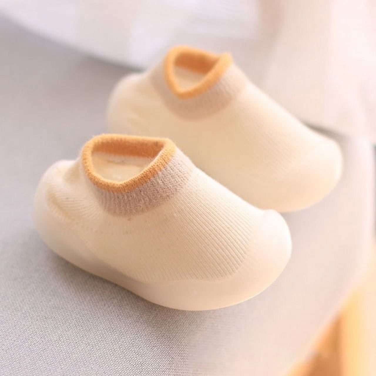 Baby Shoes First Walkers Comfortable Boys Girls Rubber Soft Sole Floor ...