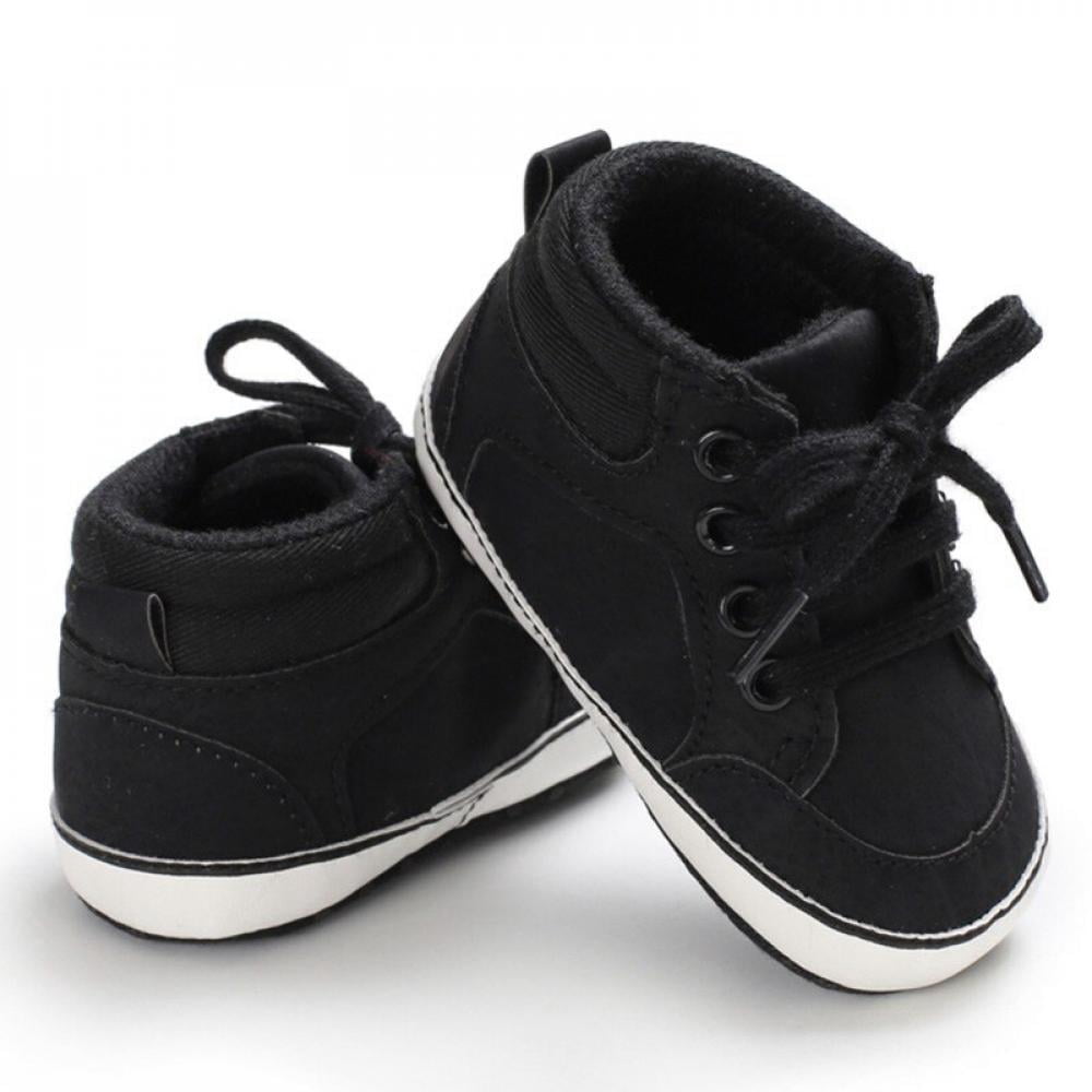 Baby Shoes First Walkers For Newborn Kids Soft Sole Non-Slip Crib ...
