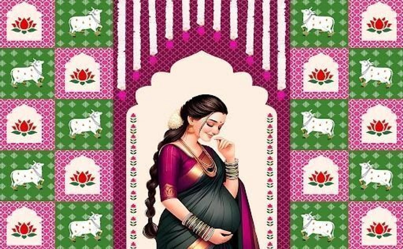Baby Shower Backdrop (12 inch X 10 inch, rust) - Walmart.com