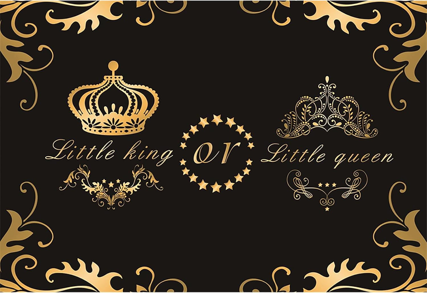 Baby Shower Backdrop Gender Reveal Backdrop Boy Or Girl Backdrop Little ...