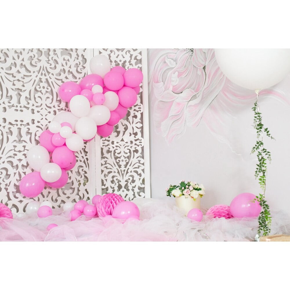 Baby Shower Balloons Interior Photography Backdrops Photo Backgrounds ...