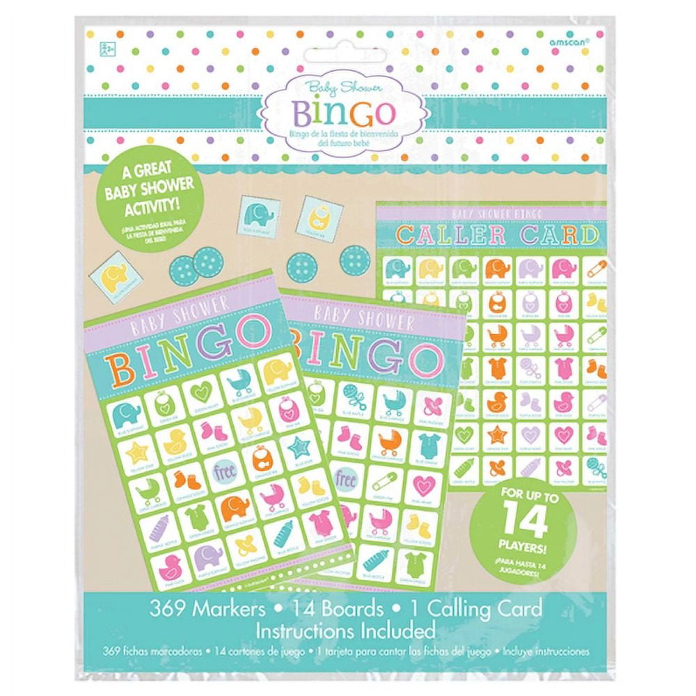 Baby Shower Bingo Game Kit (1ct) - Walmart.com