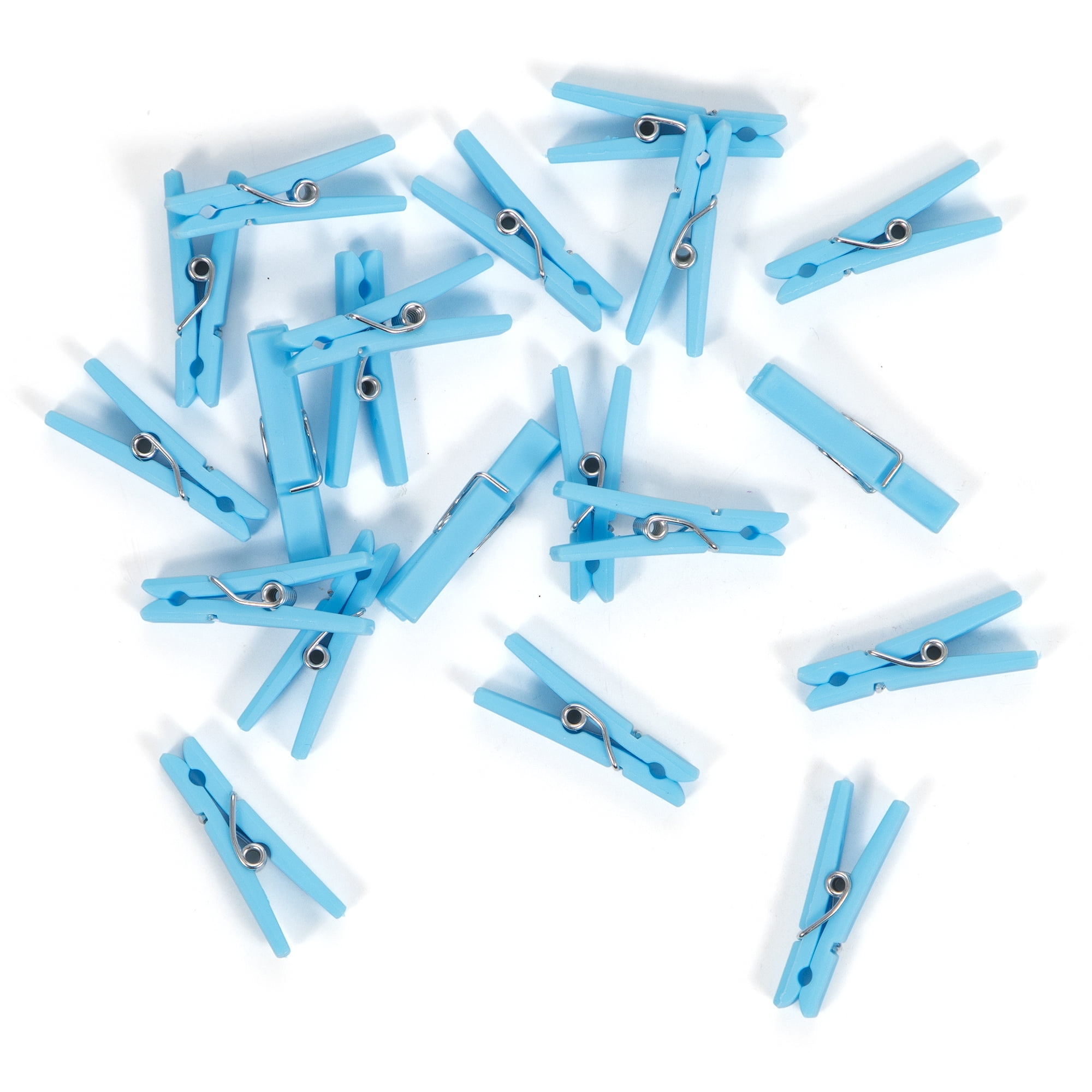 Way To Celebrate Baby Shower Blue Clothespins Party Favors 20 Count for ...