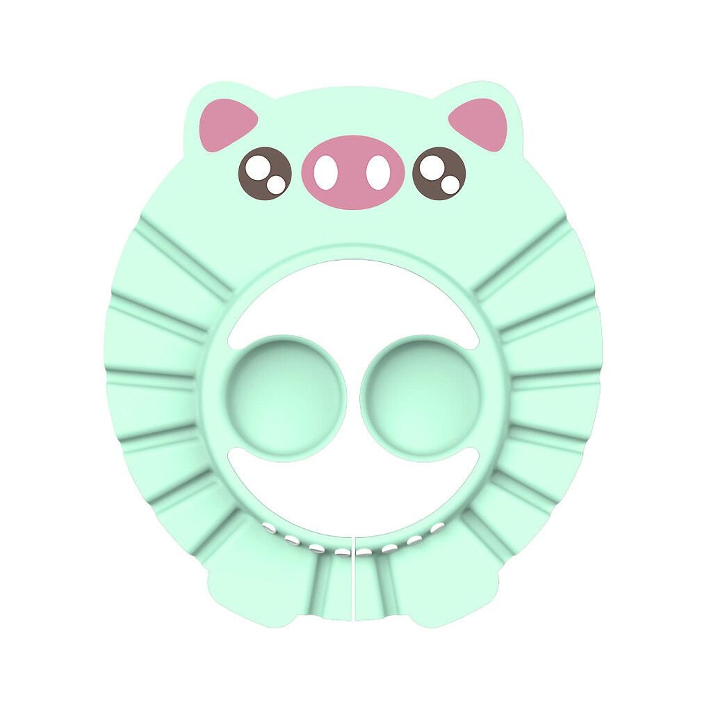 Baby Shower Cap Adjustable Hair Wash Hat for Newborn Infant Ear ...