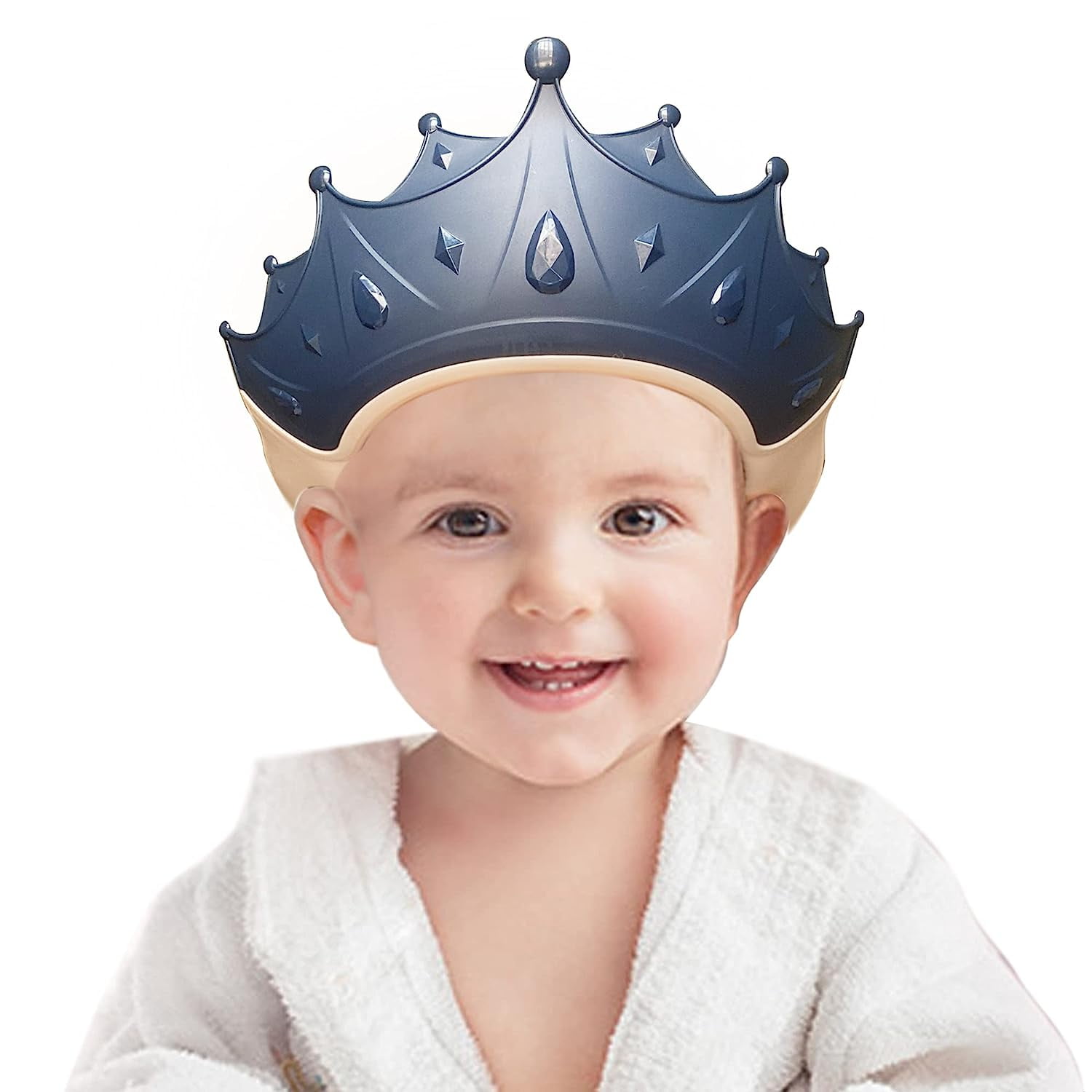 Baby Shower Cap Crown, TRIANU Hair Washing Hat Shower Face Shields ...