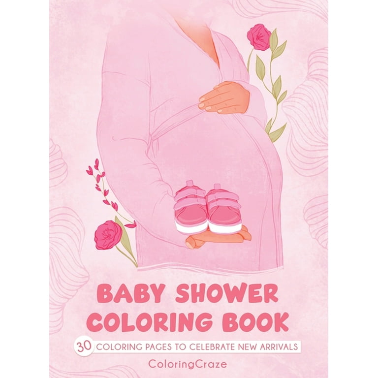 coloring pages for kids baby shower