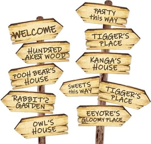 Baby Shower Decorations 11PCS Arrow Party Signs Birthday Decor Double ...